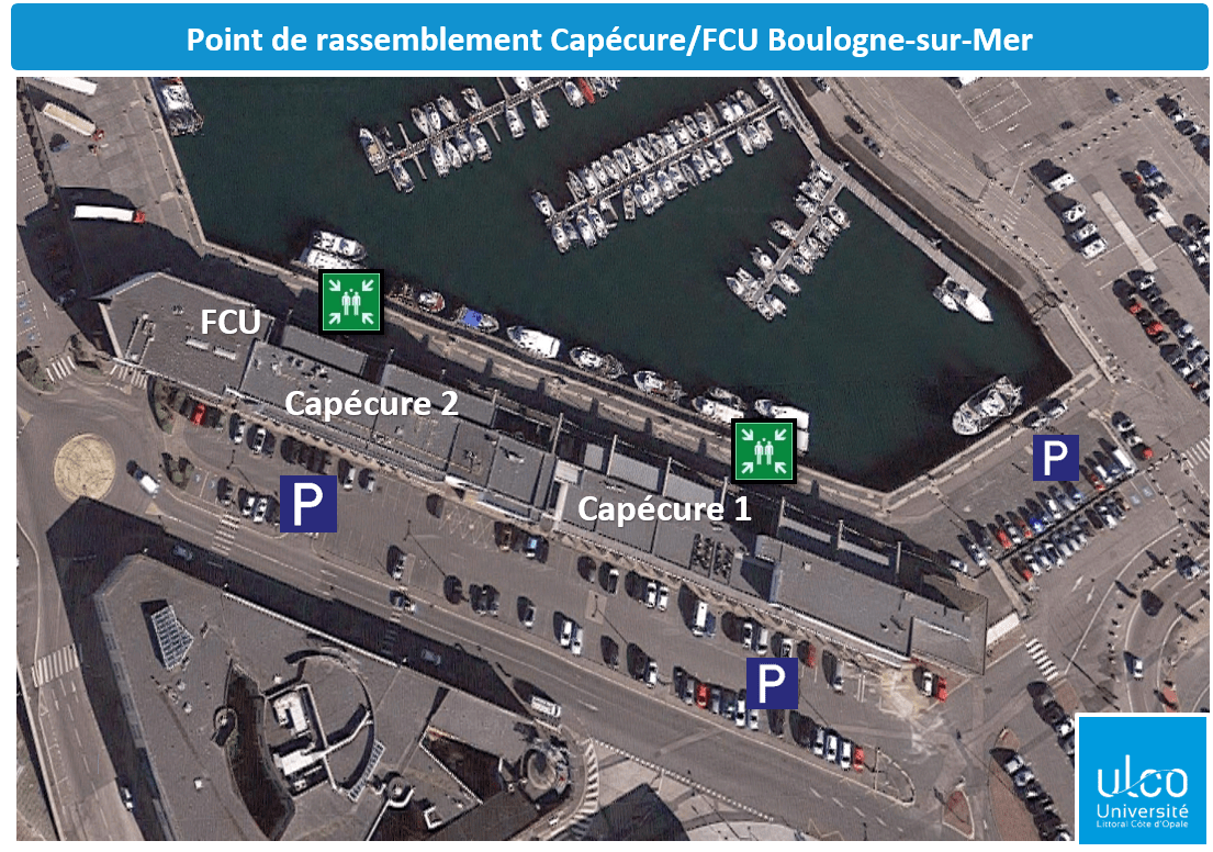 Localisation points de rassemblement Boulogne – Santé – Sécurité
