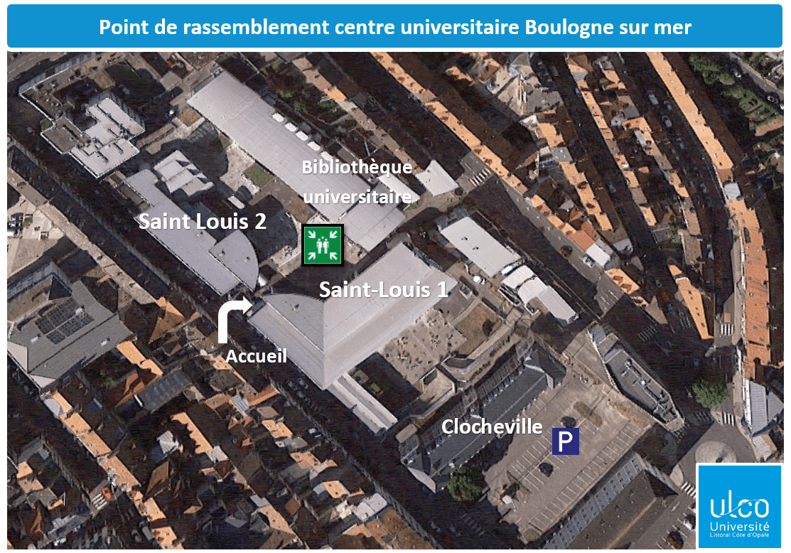 Localisation points de rassemblement Boulogne – Santé – Sécurité
