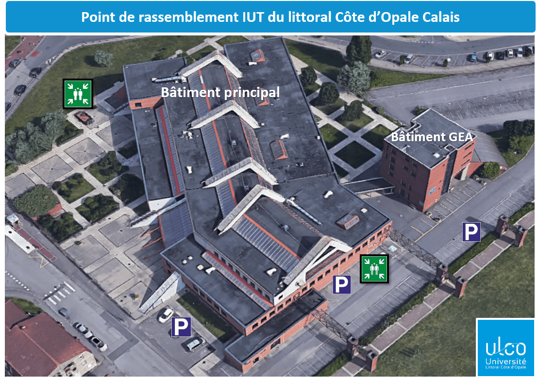 Localisation points de rassemblement Calais – Santé – Sécurité