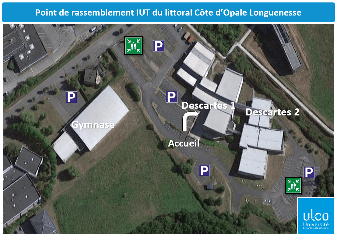 Localisation points de rassemblement Longuenesse – Santé – Sécurité
